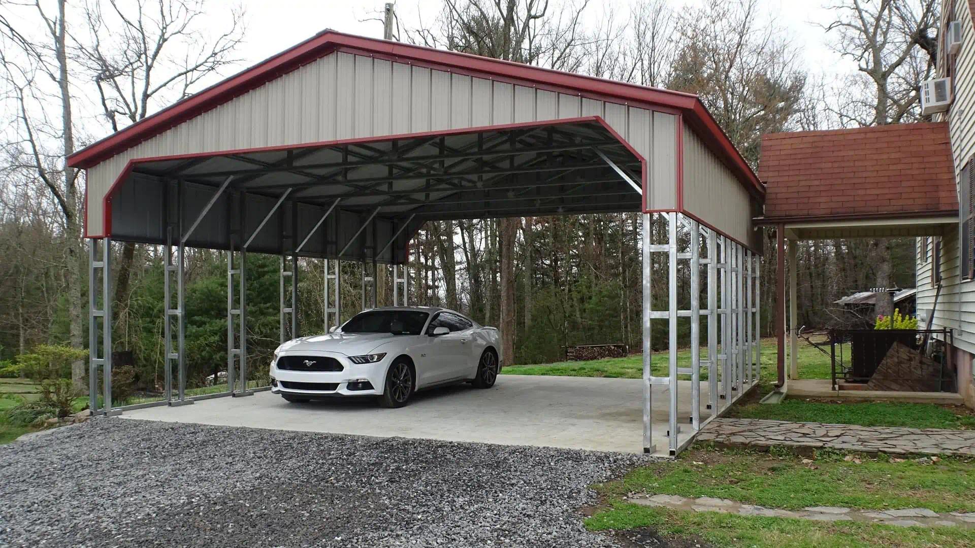 A-frame Carport Winston-Salem, NC | Get A Price Today!